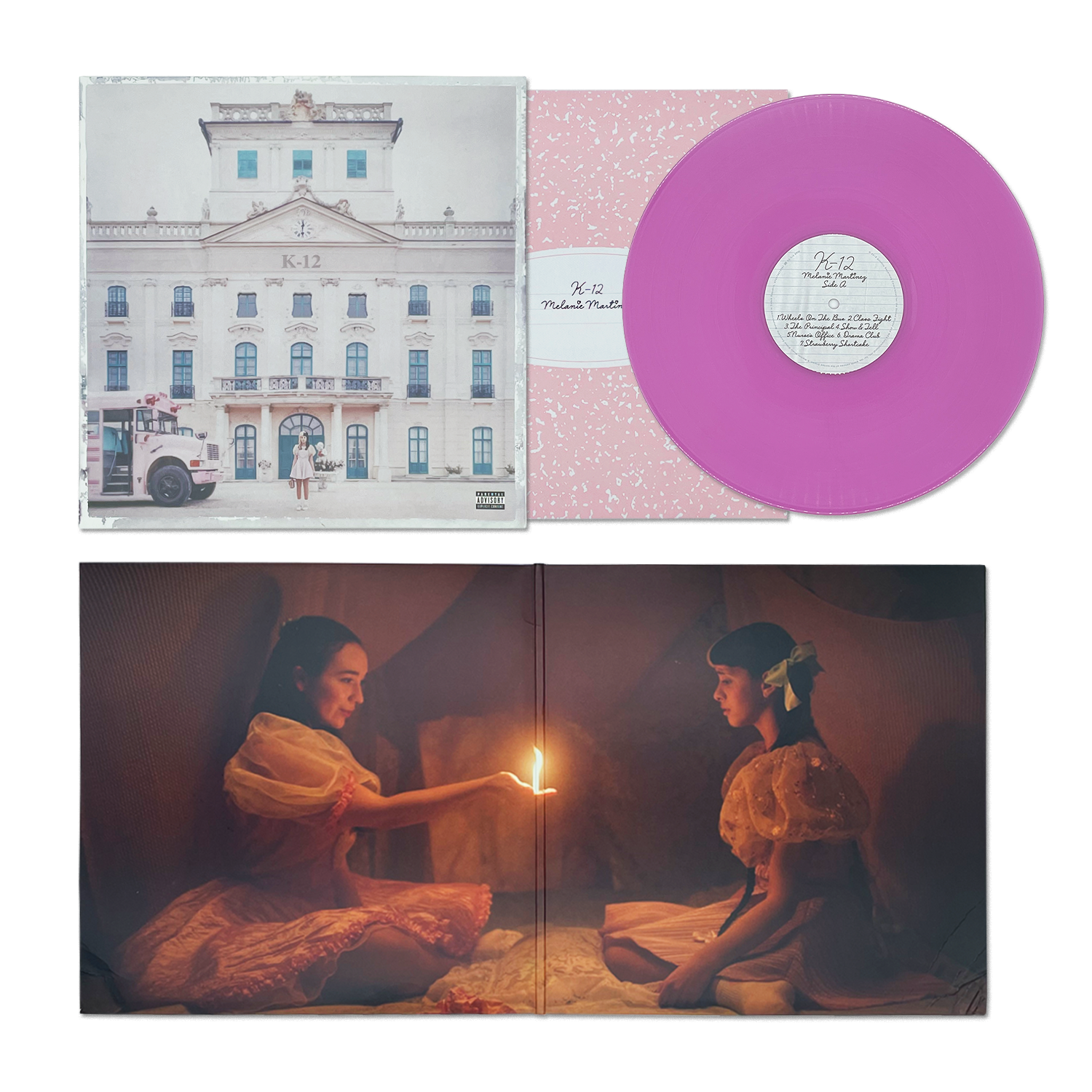 K-12 Transparent Magenta Vinyl | Melanie Martinez Official Store